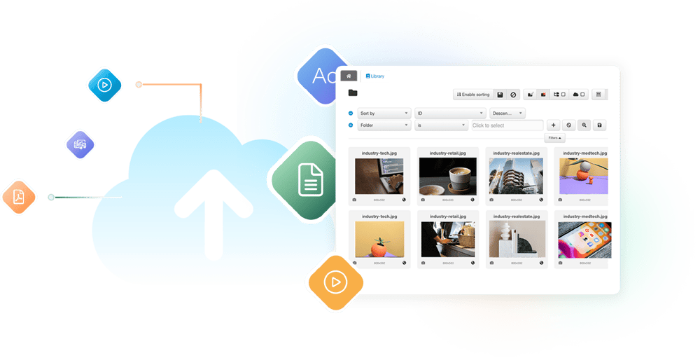 Cloud-based digital asset management