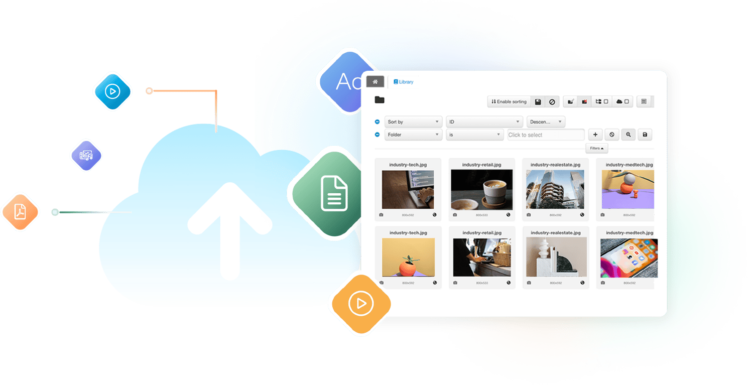 Cloud-based digital asset management