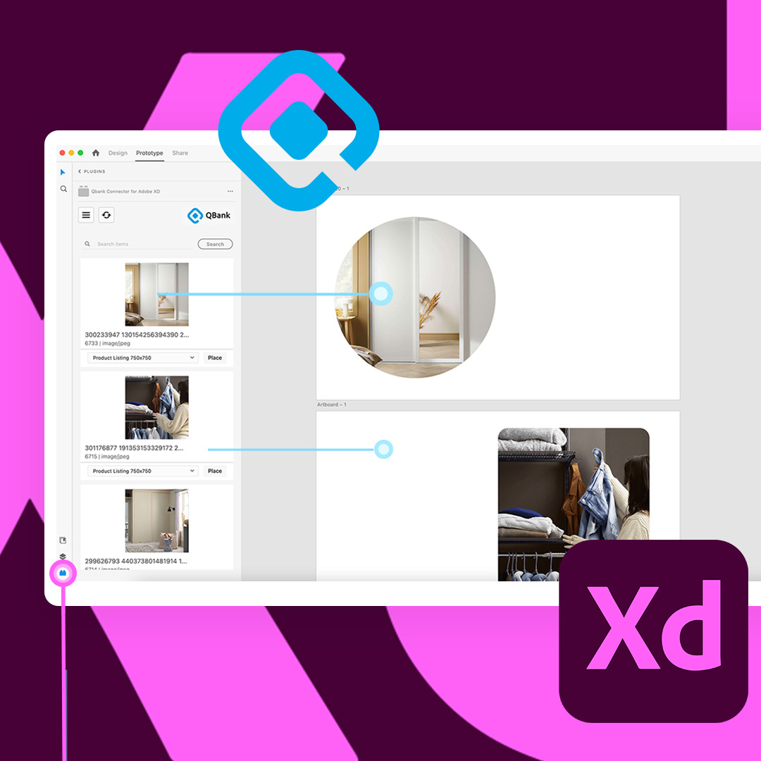 QBank Connector for Adobe XD