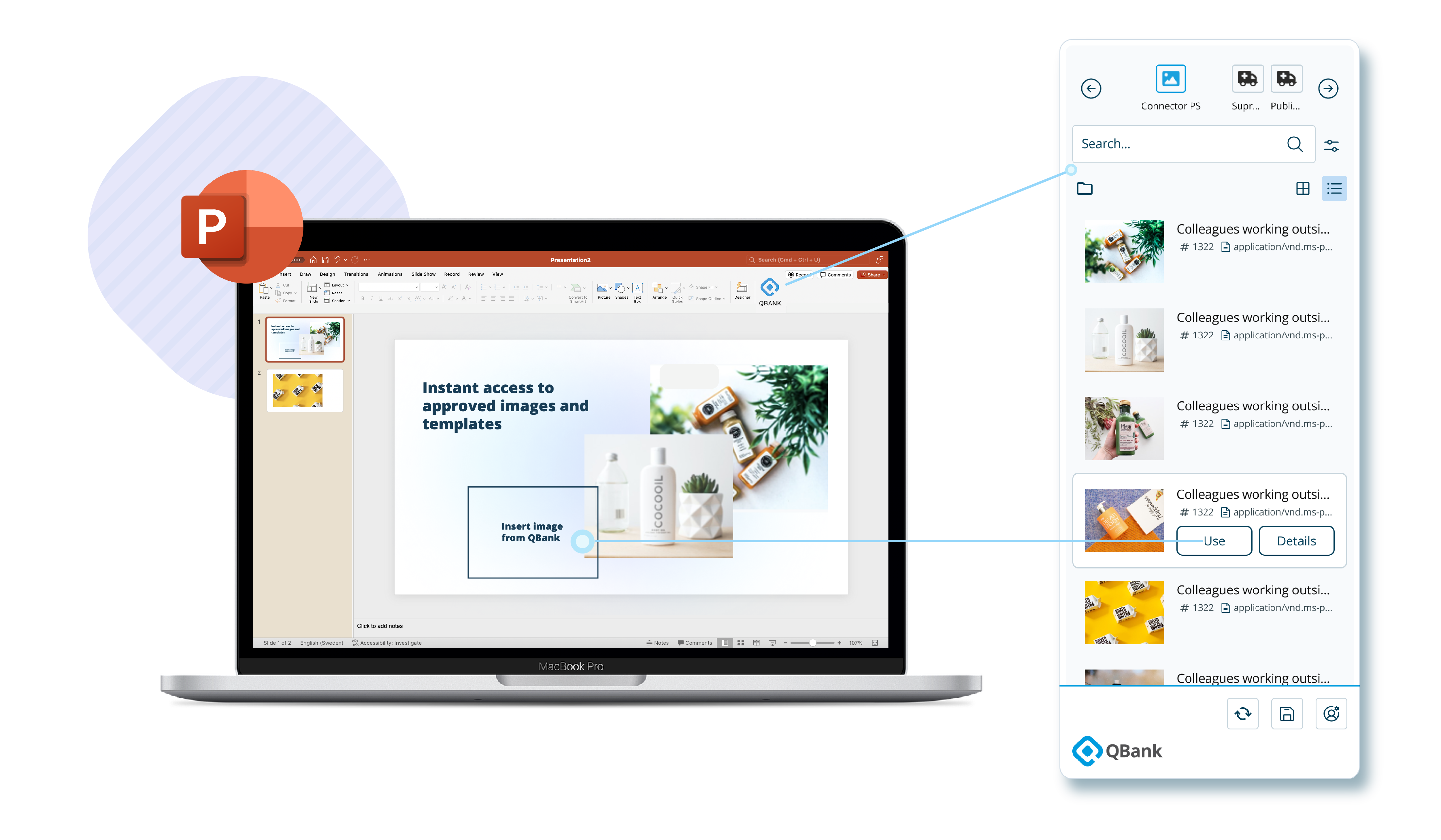 The Office Connector | QBank DAM