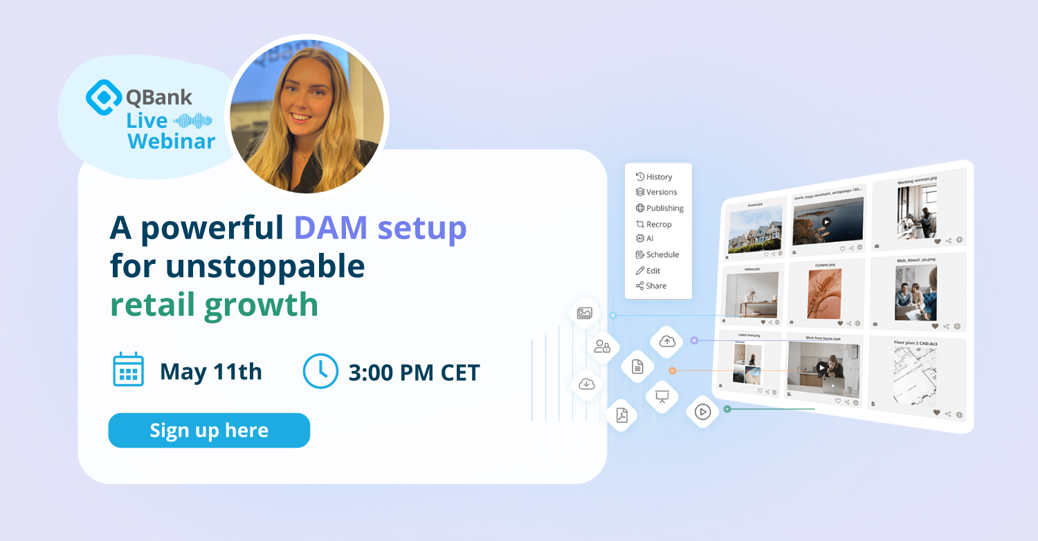 Webinar: A powerful DAM setup for unstoppable retail growth